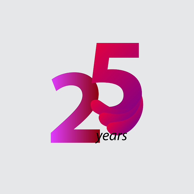 25周年 25周年图片 25周年素材 稿定设计