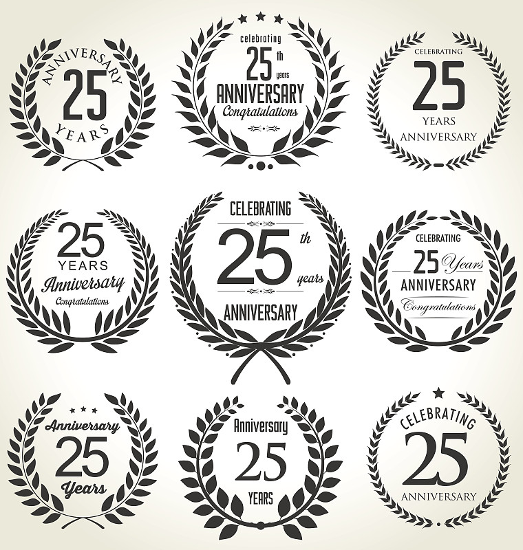 25周年 25周年图片 25周年素材 稿定设计