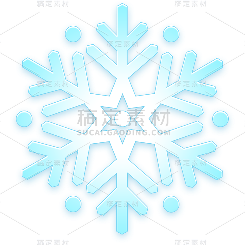 雪花素材 高清雪花素材下载 10000个雪花素材大全 稿定设计