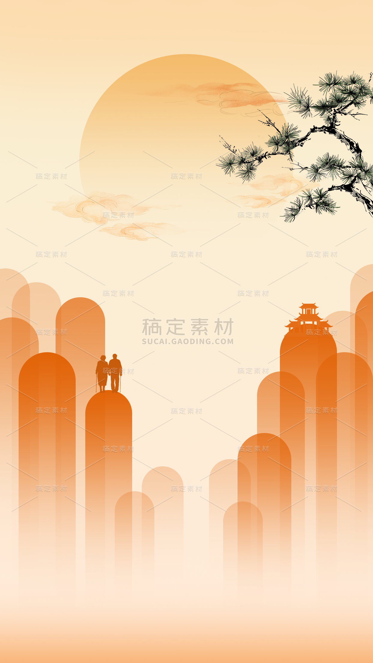 中国传统建筑 中国传统建筑图片 中国传统建筑素材 稿定设计