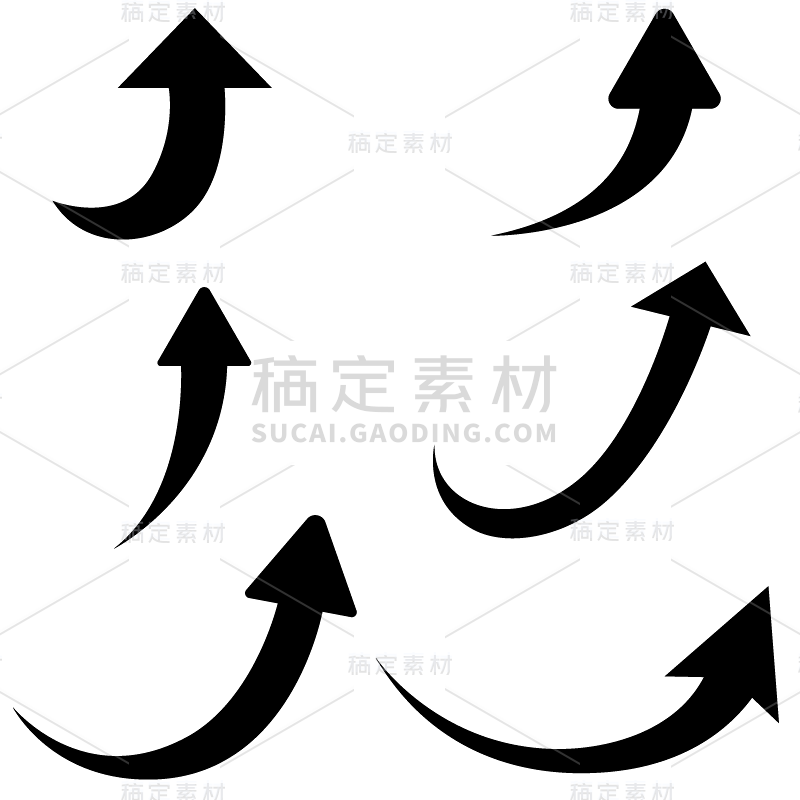 黑色箭头素材 高清黑色箭头素材下载 10000个黑色箭头素材大全 稿定设计