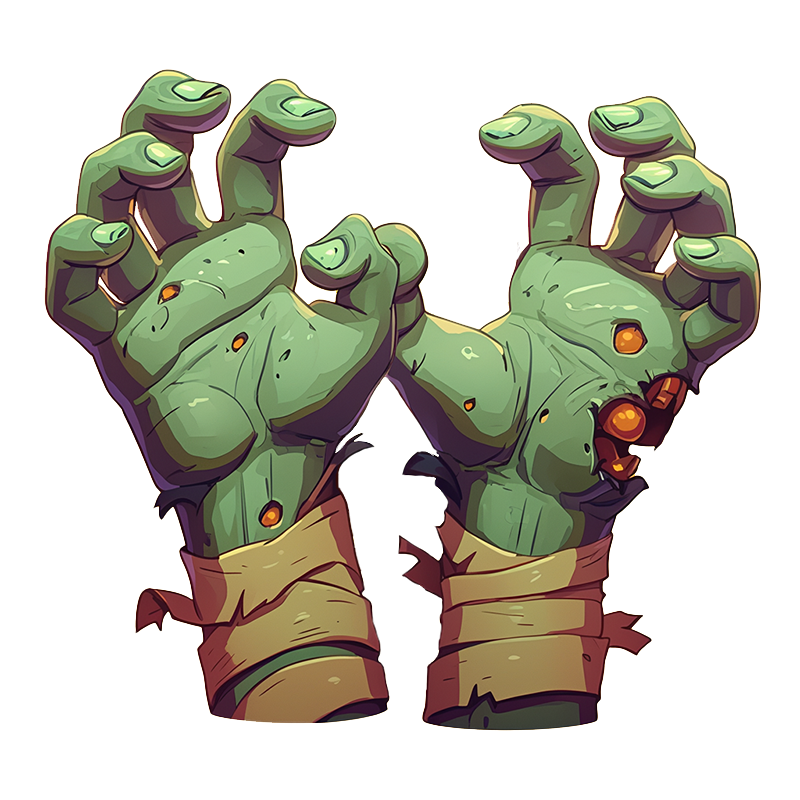 万圣节AI立体IP形象元素-自有-图片-AIGC_模板素材-稿定设计