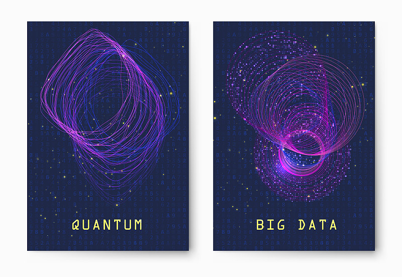 Quantum technology concept_模板素材-稿定设计
