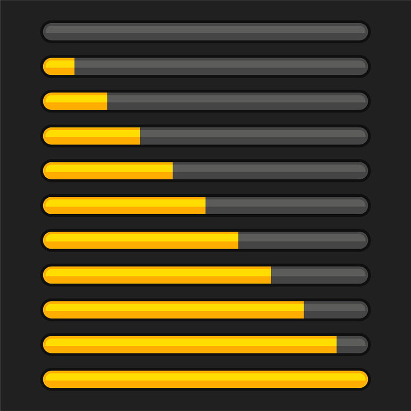 进度条素材_高清进度条素材下载_3153个进度条素材大全-稿定设计