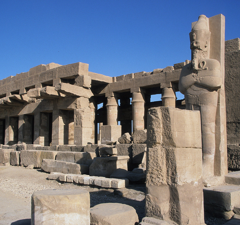 拉美西斯三世Moet en Montoe神庙建筑群_模板素材-稿定设计