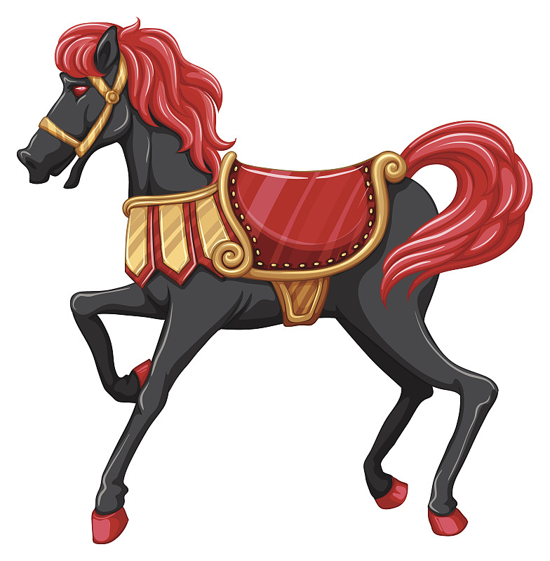 马_模板素材-稿定设计