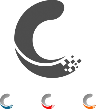 cybertech or cyber communication logo icon_模板素材-稿定设计