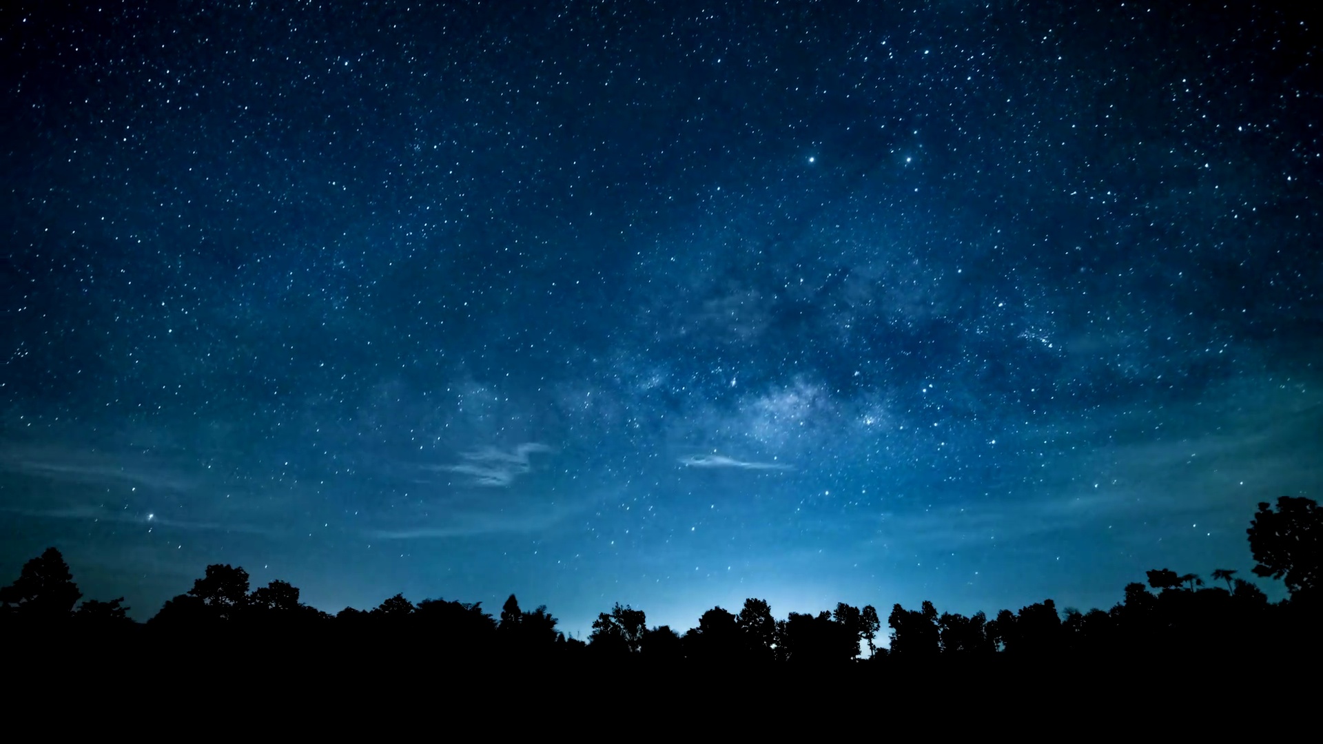 美丽夜空银河系恒星的 延时摄影。_模板素材-稿定设计