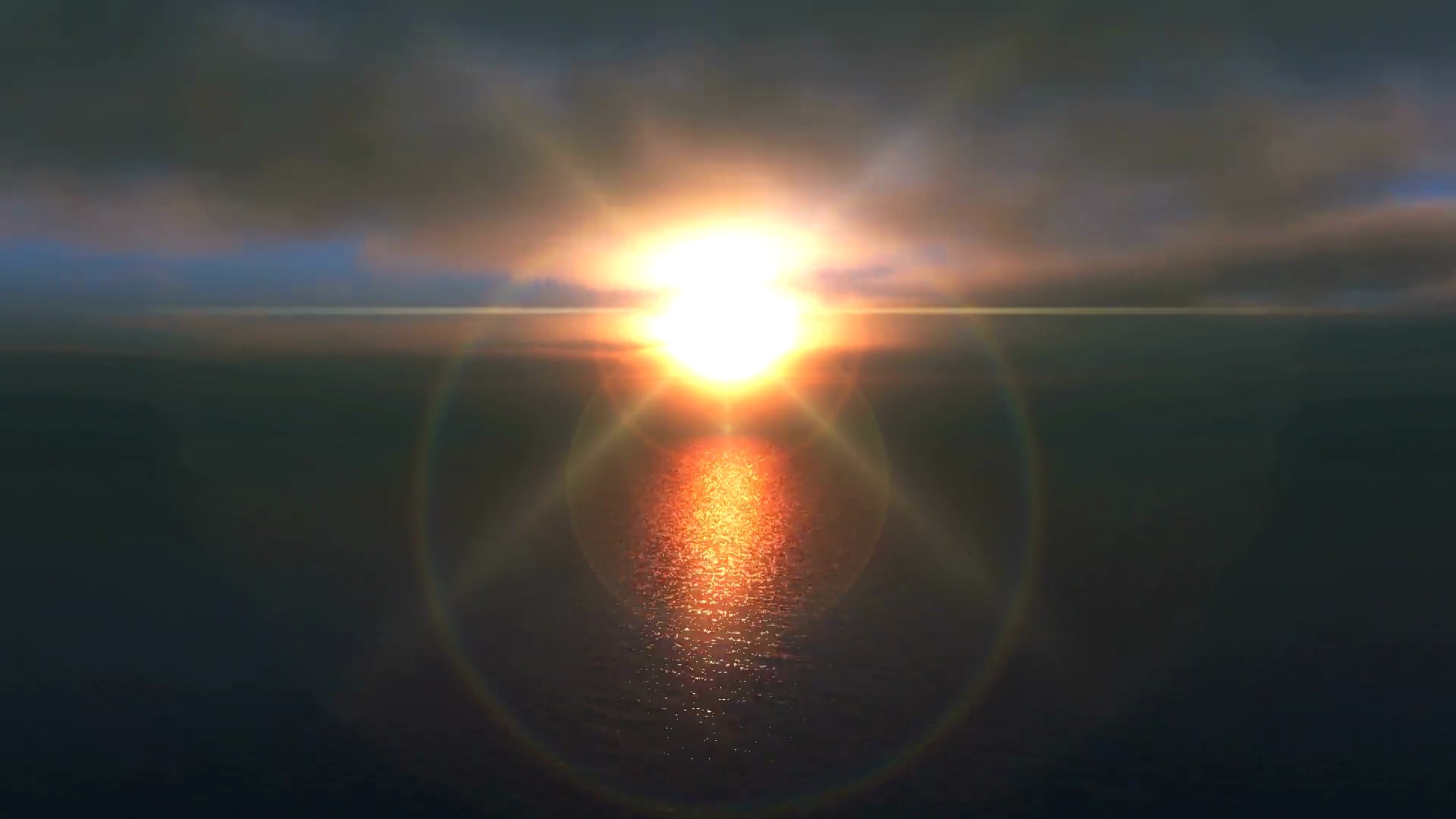 飞向夕阳的海洋_模板素材-稿定设计