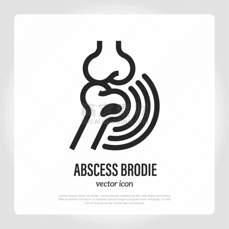 细的,关节,绘画插图,炎症,痛苦,脓肿,矢量,医疗诊所,线图标,健康保健图片下载-稿定设计