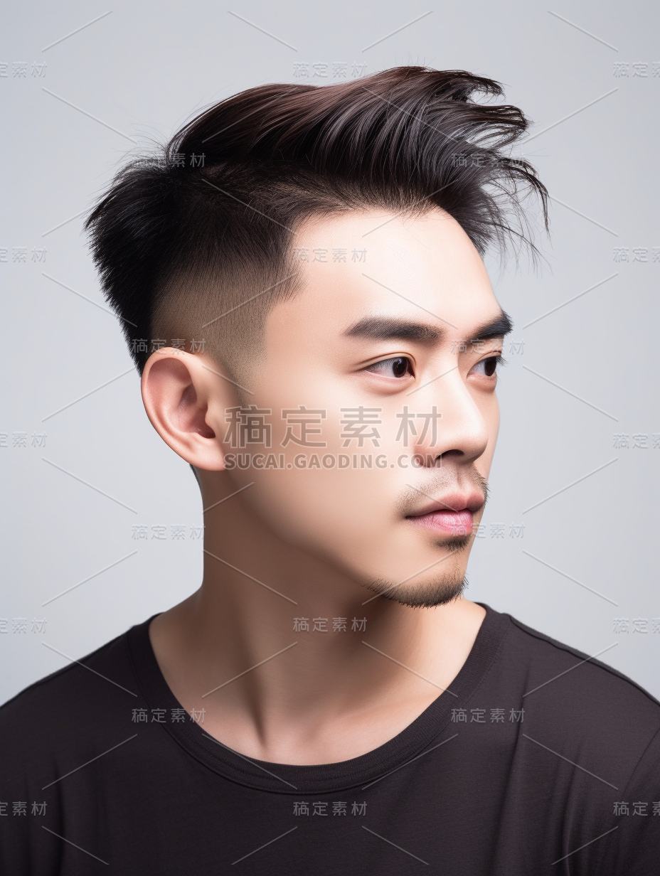 男发型素材_高清男发型素材下载_10000个男发型素材大全-稿定设计